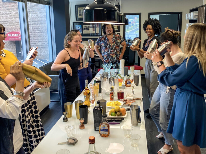Live, Virtual, Hybrid Team Building Mixology Classes | The Cocktail ...